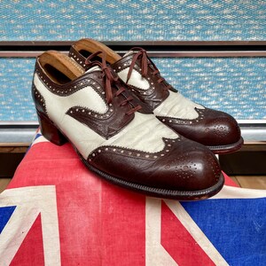 Amazing Vintage 1970s Antonio Fluxa Slight Platform Town White Leather ...