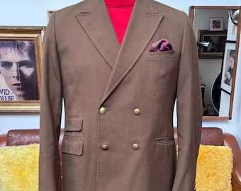 Sartorial Vintage 1970s 70's Tailored Navy Blue All Wool Pierre Cardin ...