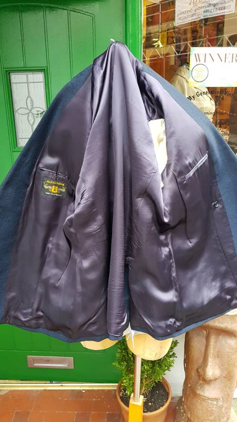 Vintage mid to late 1960s 60's Alexandre 2 button double | Etsy