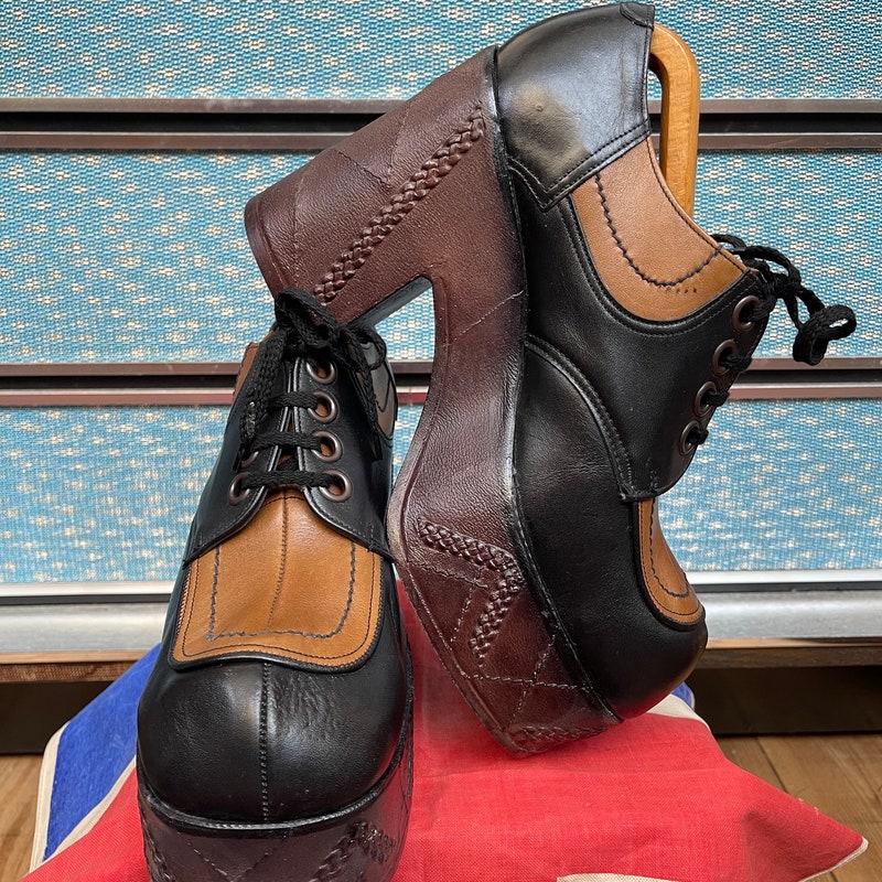 70s Platforms - Etsy