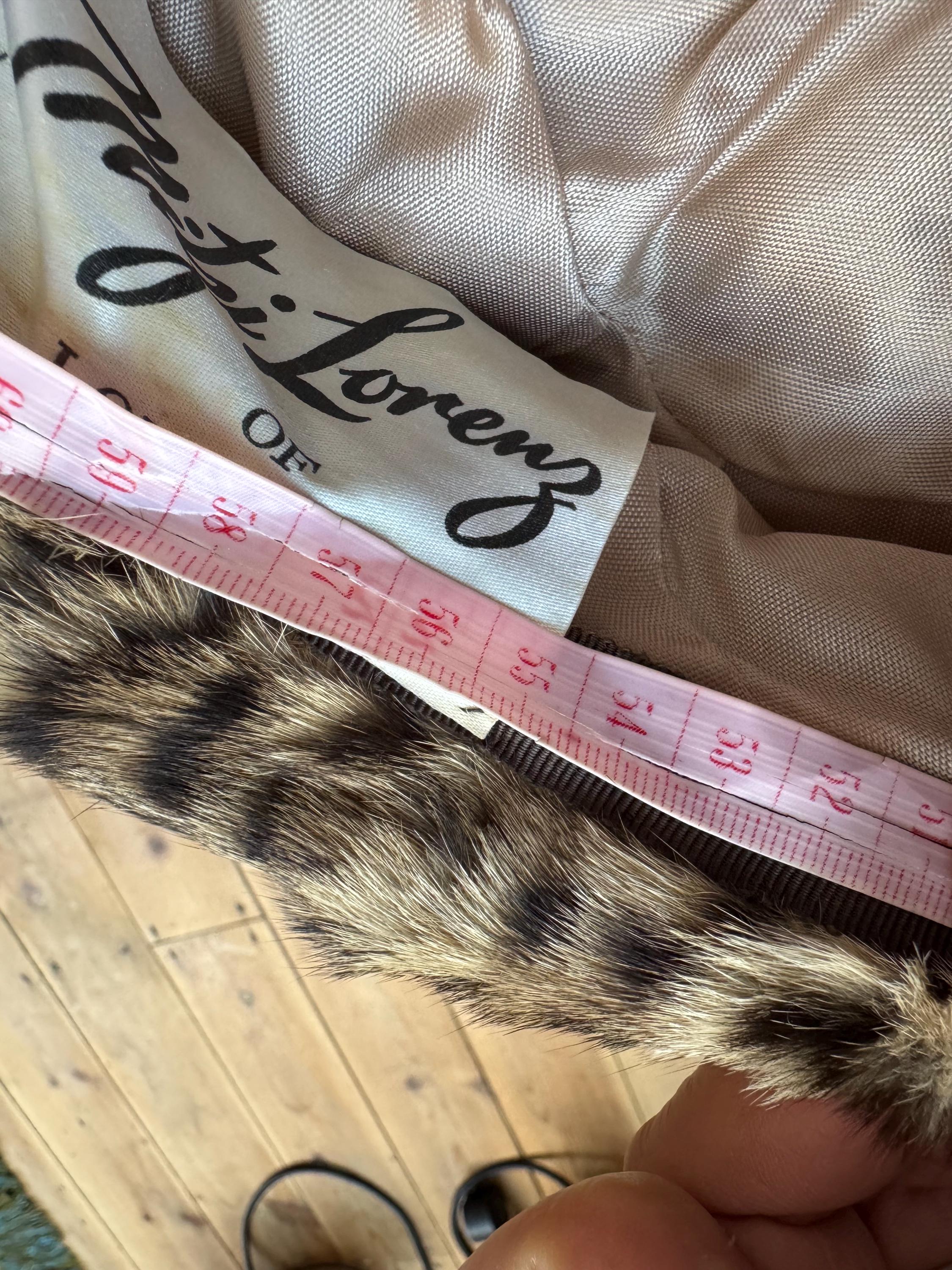 Stunning Vintage Original 1940s /50s Era Leopard Ocelot Faux Fur Ladies ...