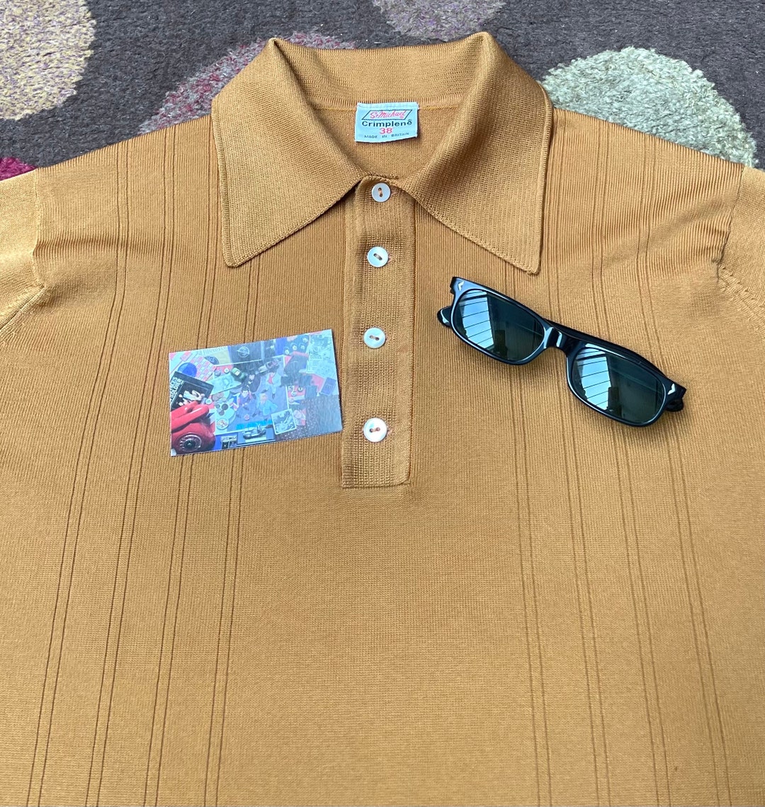 Stylish Vintage 1960s St.michael Rusty Brown 4 Button 4 Inch 4 Finger ...