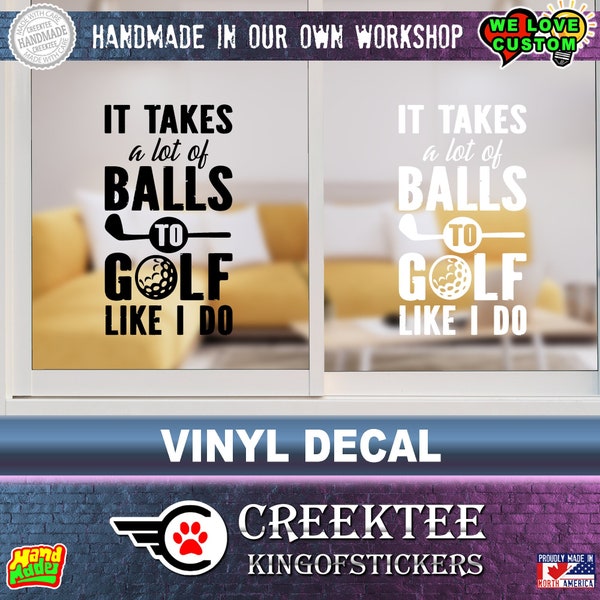 Funny Golf Decals - Etsy