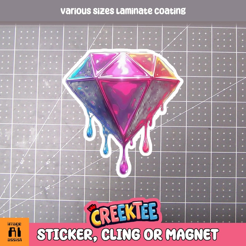 Dripping Diamonds - Etsy