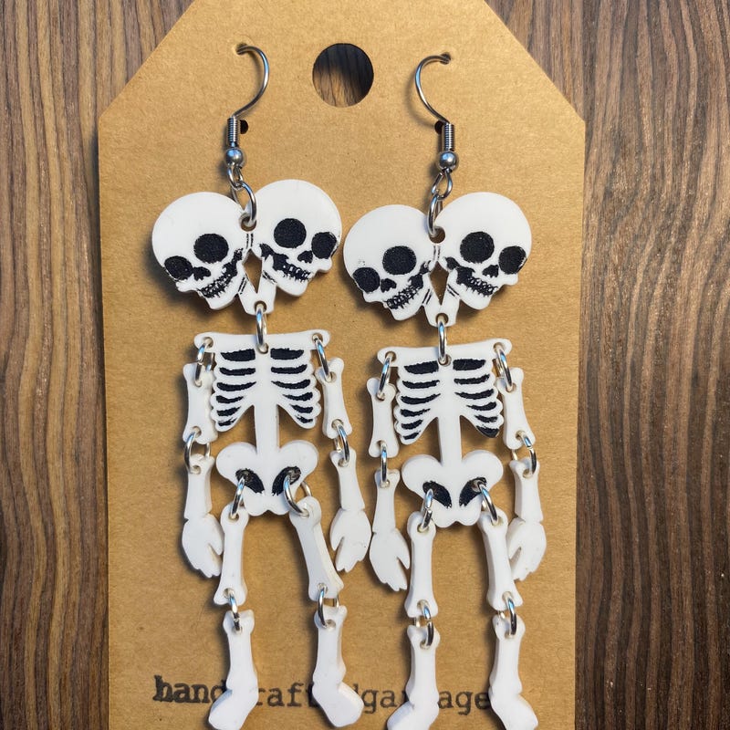 Two Headed Skeleton - Etsy