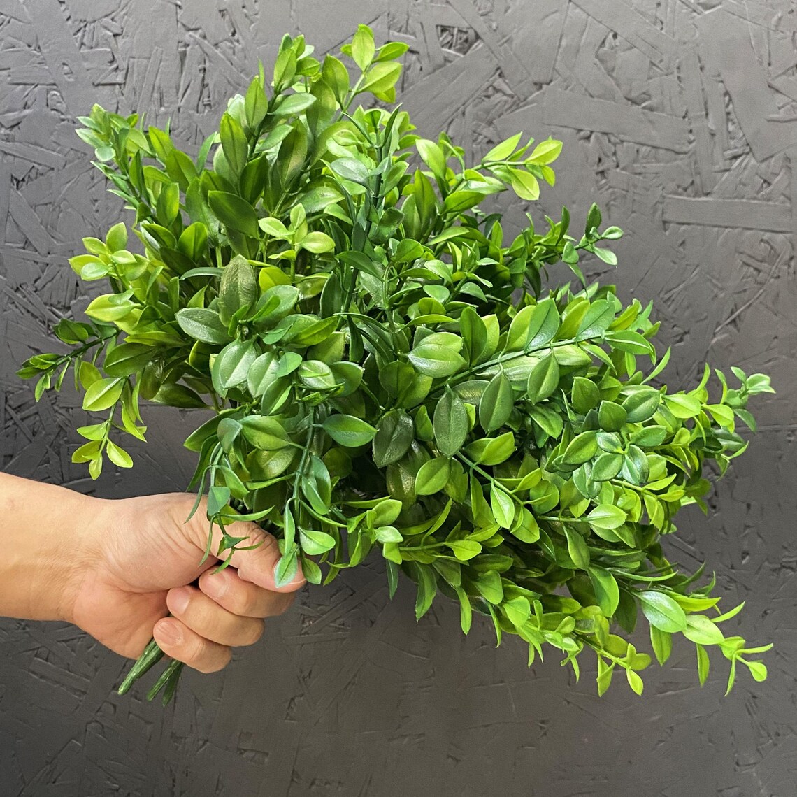 14" Faux Boxwood Bush | Artificial Plant | Greenery | DIY Floral | Wall ...