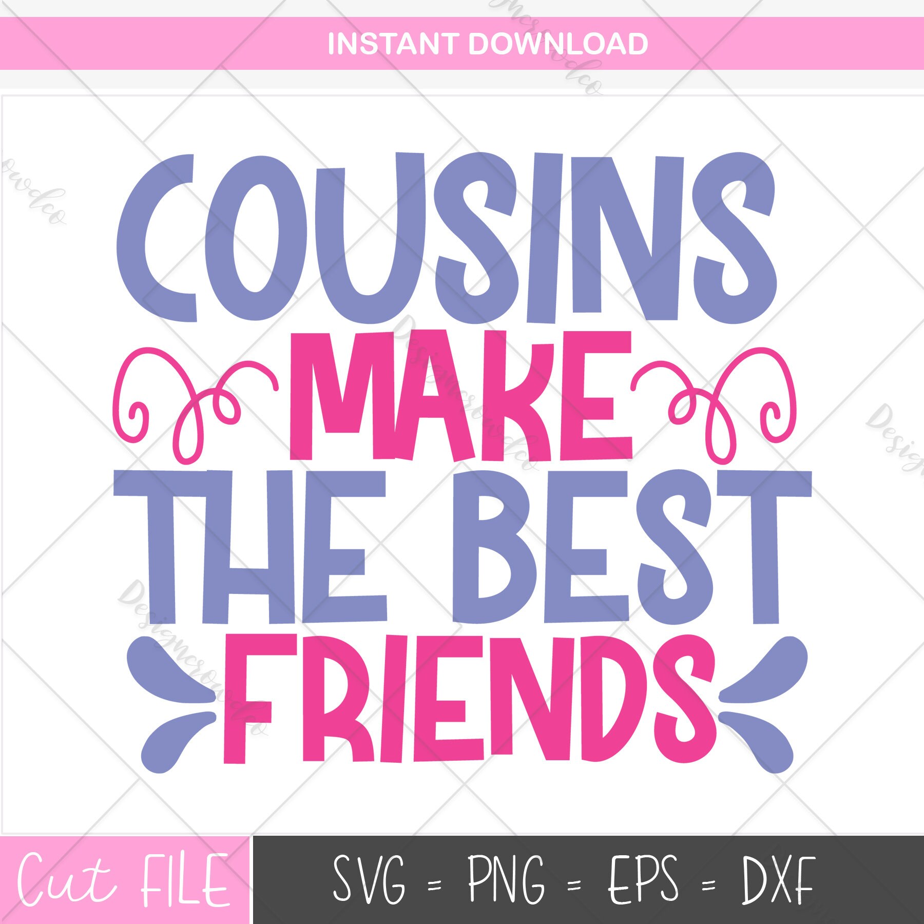Cousins Make The Best Friends Svg Cousin Crew Svg Cousin Etsy