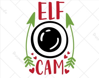 Santa Cam Clip Art | Etsy