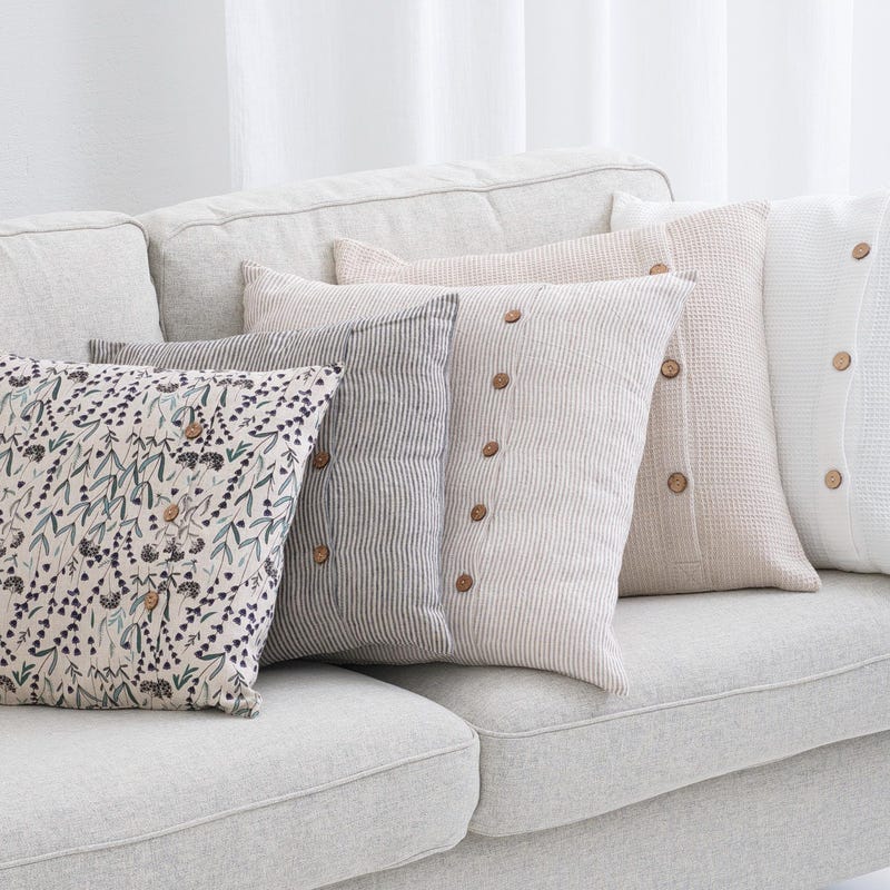 Button Cushion - Etsy UK