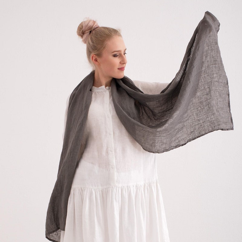 Linen Scarves - Etsy