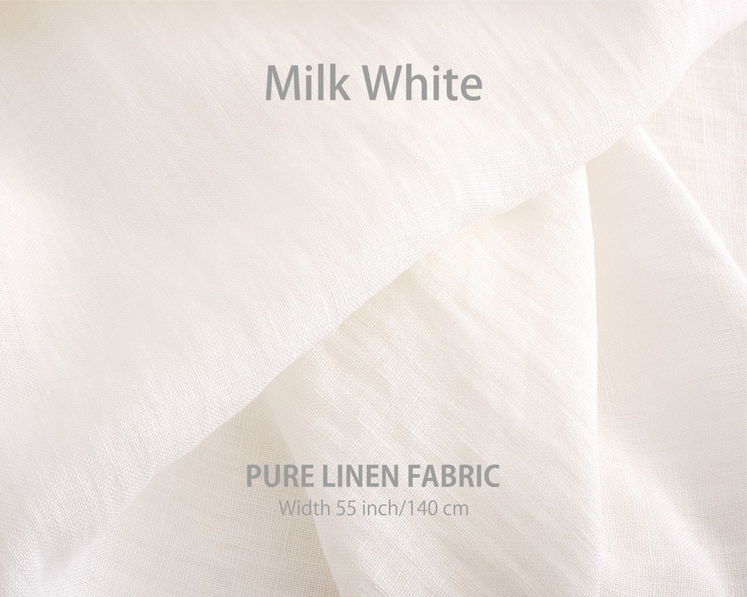 Soft Linen Fabric by the Yard, Best Flax Linen, Premium European ...