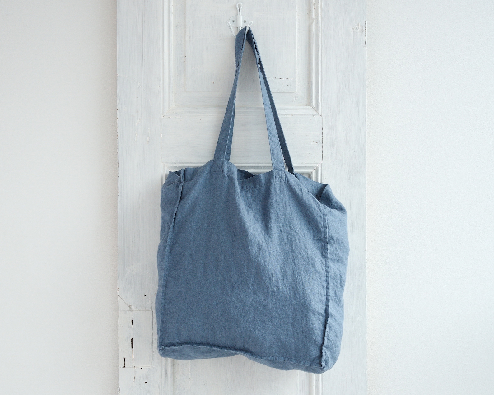 LINEN TOTE BAG - Organic Tote Bag - Linen Shoulder Bag - Pure Linen ...