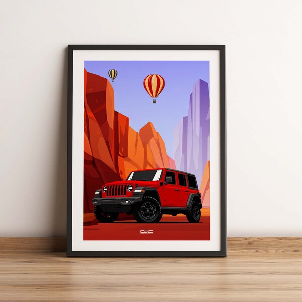 Jeep Cherokee Poster - Etsy