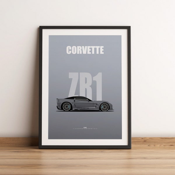 Corvette Zr1 Poster - Etsy