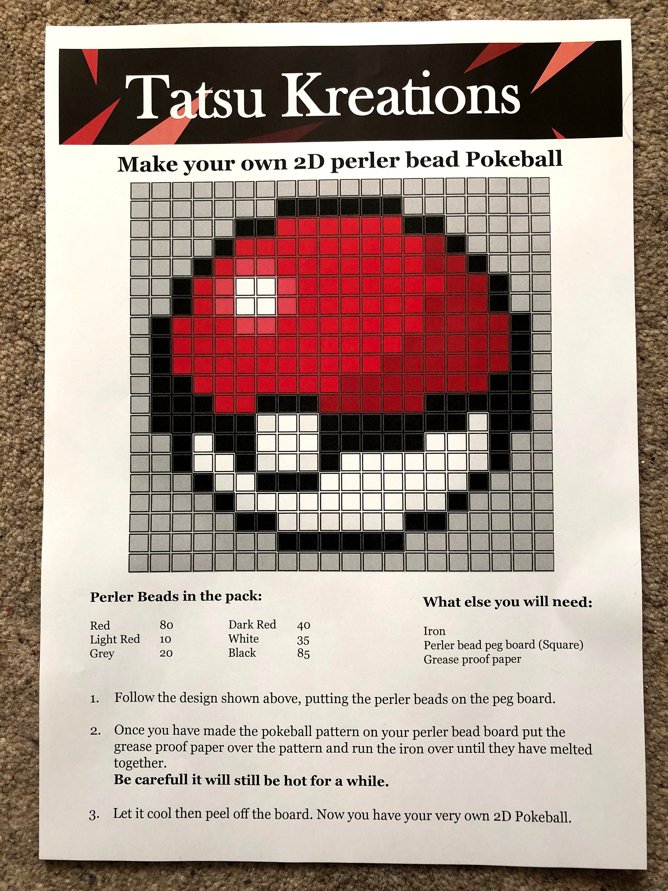 Make Your Own 2D Pokeball - Etsy