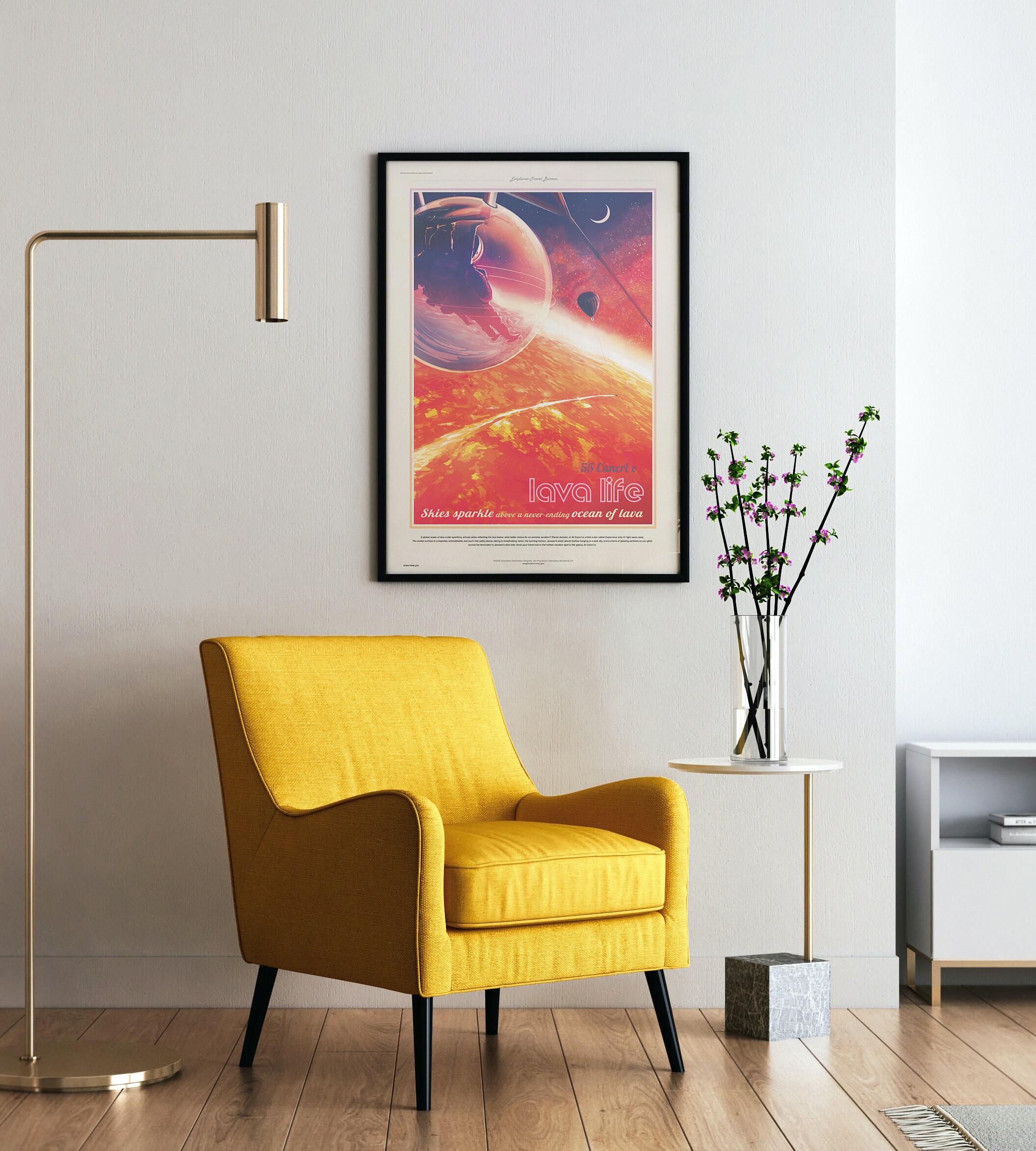 NASA 55 Cancri E Poster, NASA Print, Space Print, NASA Printable Poster ...