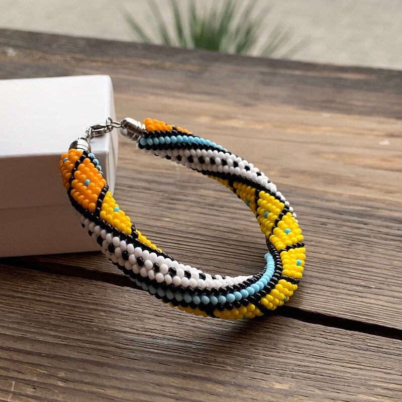 Crochet Bracelet - Etsy