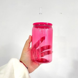 Wholesale Bulk 16oz Plastic Acrylic Blank | 16oz Plastic Can | Beer Can ...