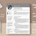 Teacher Resume Template, CV Cover Letter (word, Pages, Instant Download ...