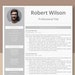 Resume Without Profile, Professional Resume Template, 1 Page Resume ...