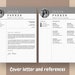 Teacher Resume and Cover Letter Template, Teacher CV Template, Teaching ...