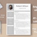 Resume Without Profile, Professional Resume Template, 1 Page Resume ...
