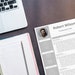 Resume Without Profile, Professional Resume Template, 1 Page Resume ...