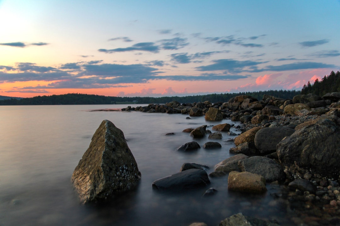Pretty Marsh Sunset - Etsy