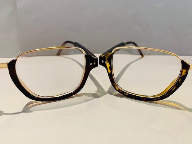 Vintage Chic Retro D Form Eyeglasses Frame Optical Eyewear | Etsy