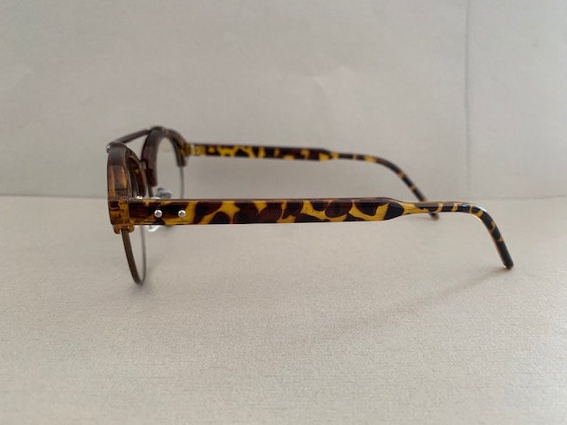 Vintage 90s Classic Half Frame Semi-rimless Clear Lens Glasses - Etsy