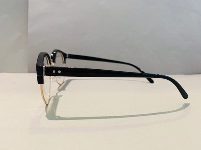 Vintage Chic Retro D Form Eyeglasses Frame Optical Eyewear | Etsy