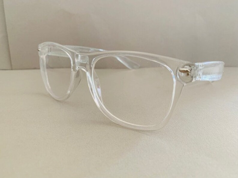 Vintage Chic Retro Clear Eyeglasses Frame Optical Eyewear | Etsy UK