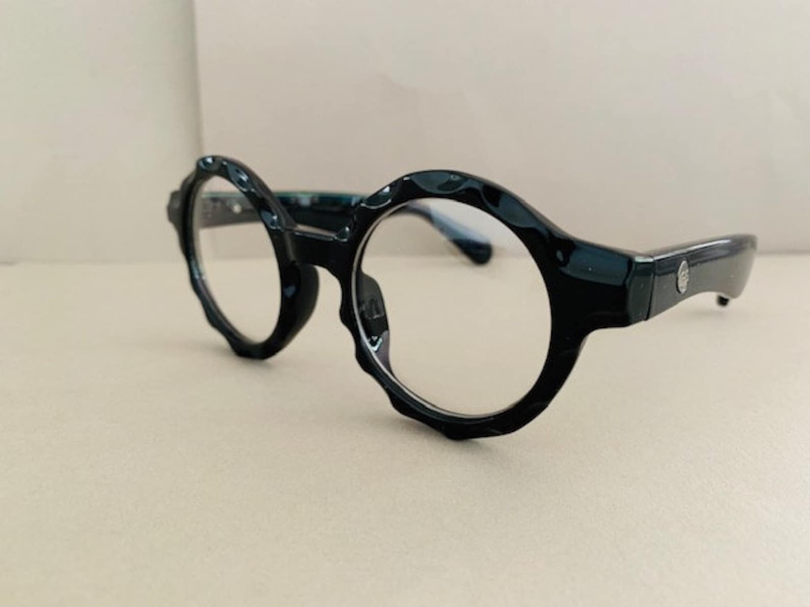 Vintage Chic Retro Round Eyeglasses Frame Optical Eyewear - Etsy