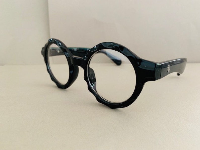 Vintage Chic Retro Round Eyeglasses Frame Optical Eyewear - Etsy