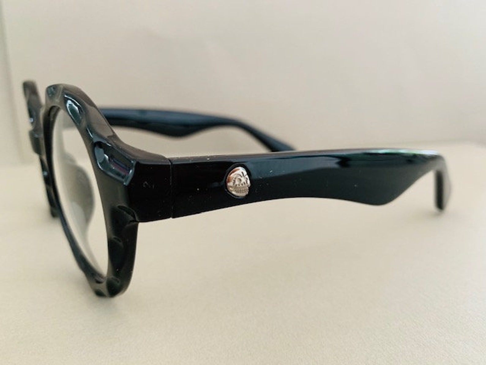 Vintage Chic Retro Round Eyeglasses Frame Optical Eyewear - Etsy