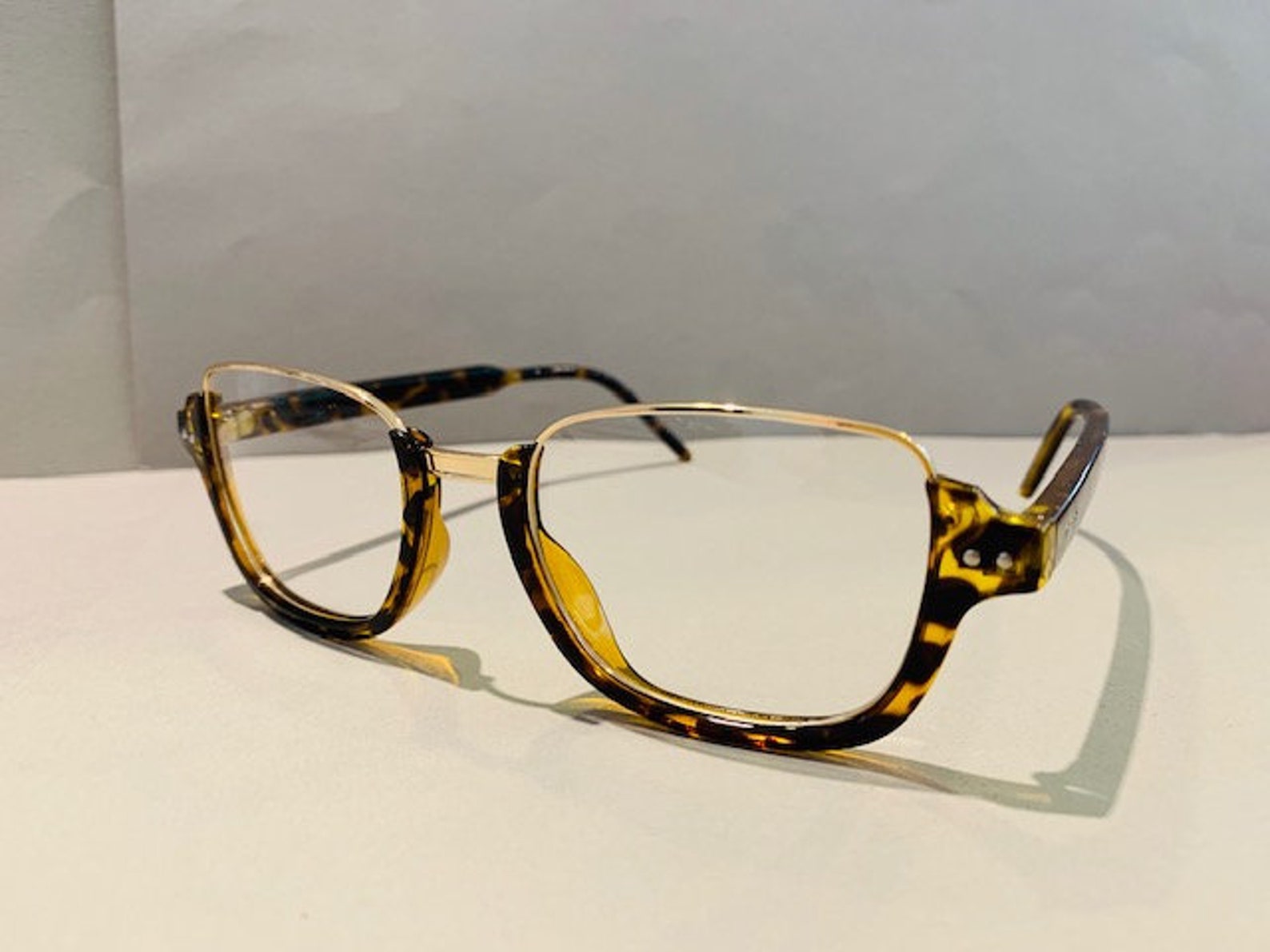 Vintage Chic Retro D Form Eyeglasses Frame Optical Eyewear | Etsy