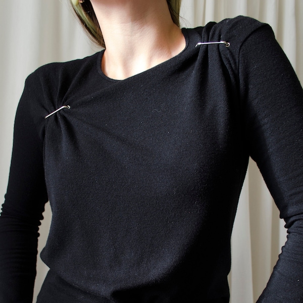 Safety Pin Top - Etsy