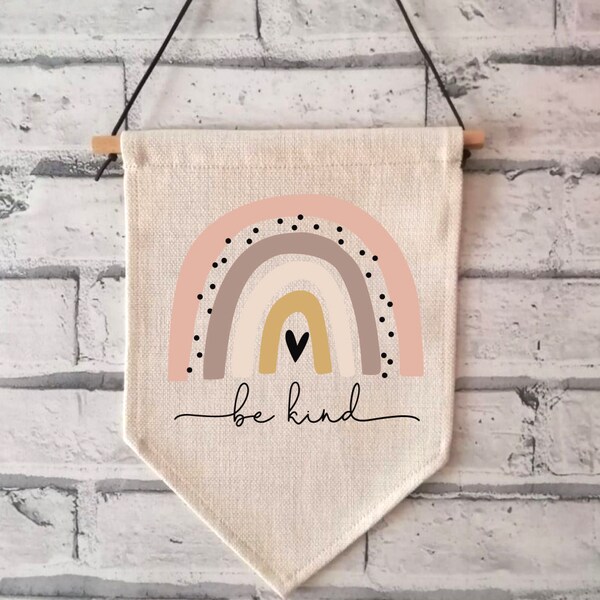 Be Kind Banner - Etsy UK