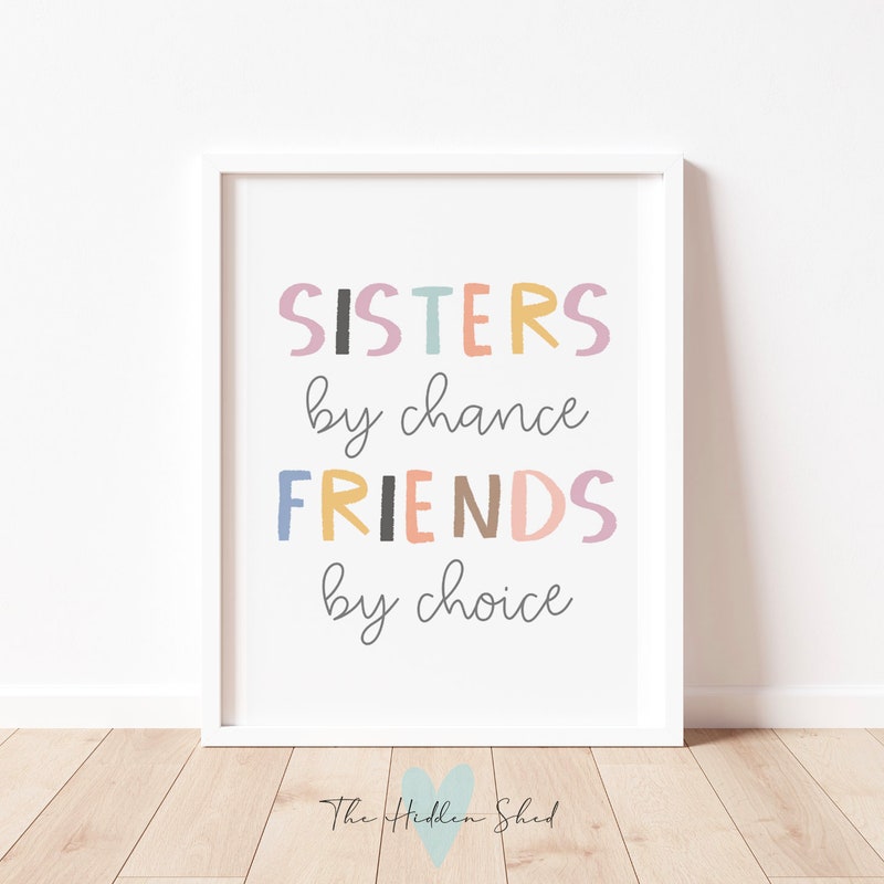 Sisters Poster - Etsy