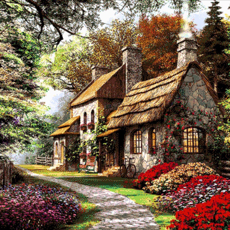 Cottage Embroidery - Etsy