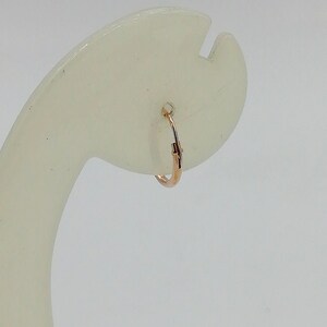 10mm Pink Hoops | Rose Gold Hoops | Tiny Hoops | Silver Jewelry ...