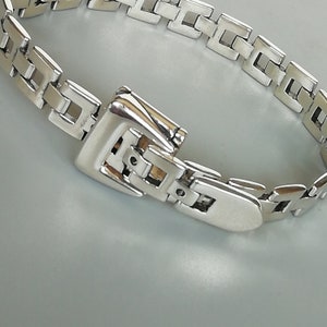 Sterling Silver Watch Chain Bracelet | Wrist Jewelry | Working Woman's ...