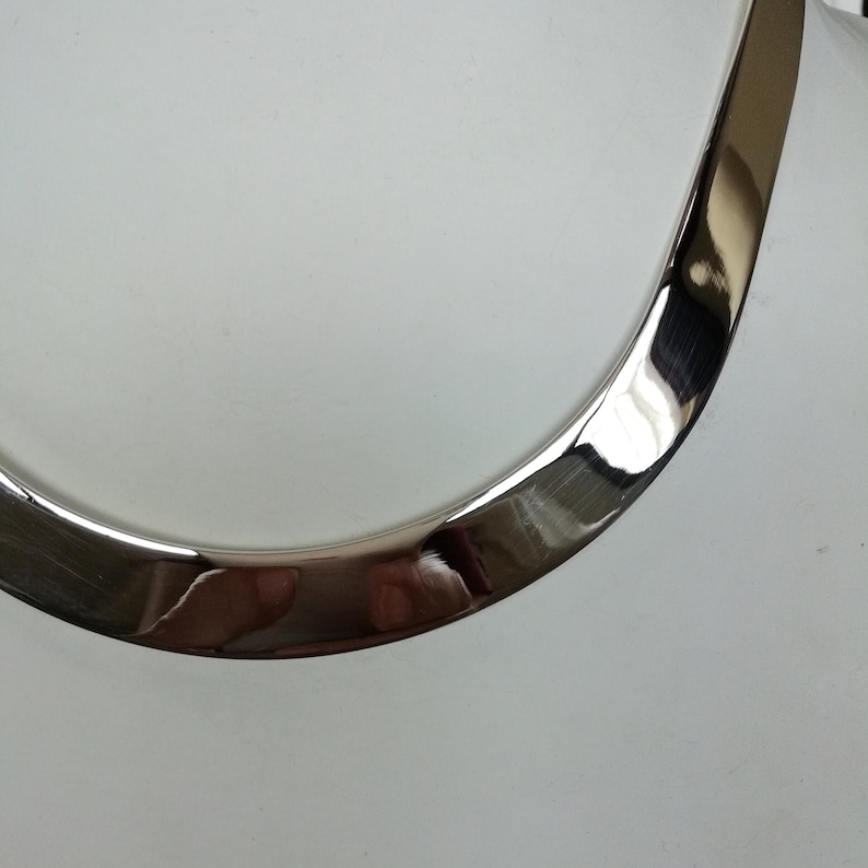 Sterling Silver Neck Torque Chunky Neck Choker Silver - Etsy