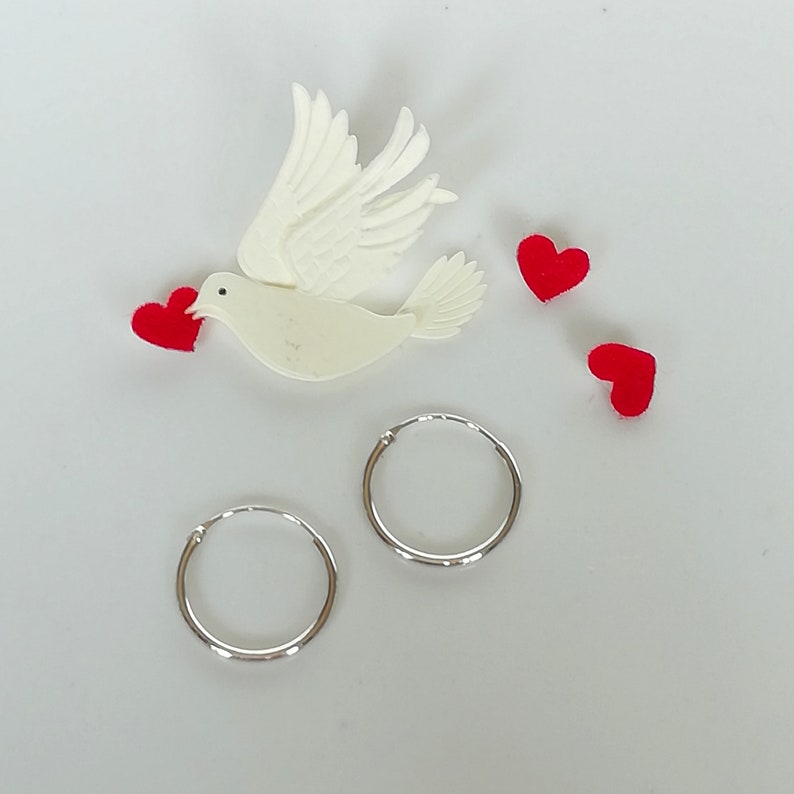 18mm Silver Hoops Silver Hoop Earrings Silver Jewelry - Etsy