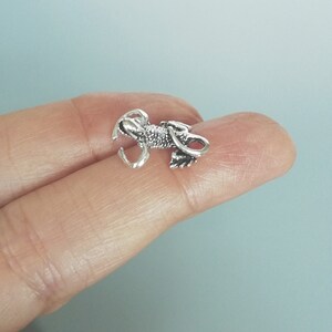 Gecko Ear Cuff | Sterling Silver Lizard Ear Climber | No Piercing Ear ...