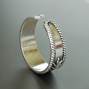 Sterling Silver Indian Toe Ring | Flower Toe Band | Bohemian Jewelry ...