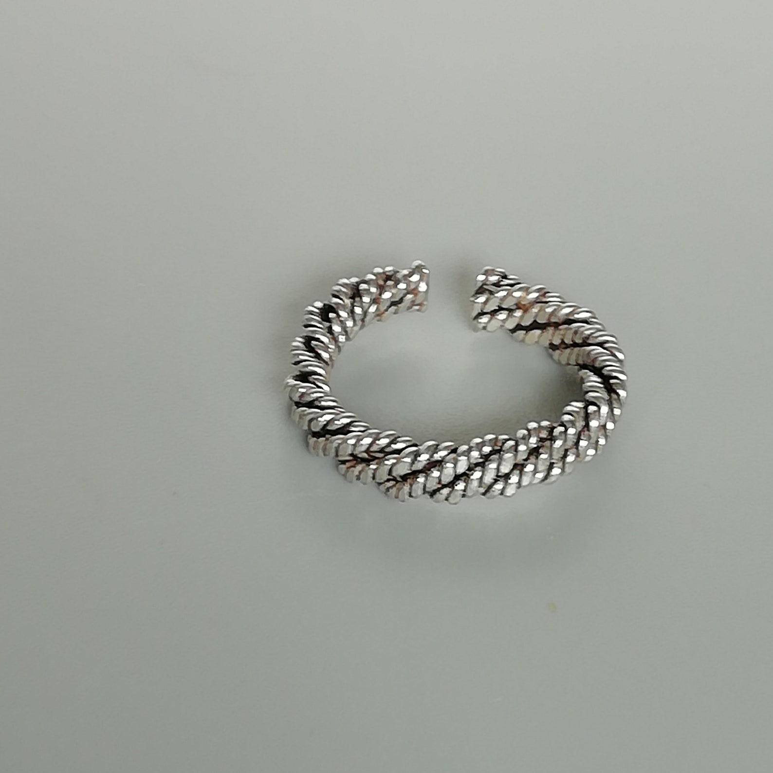 Twisted Toe Ring Silver Body Jewelry Boho Toe Ring Feet - Etsy