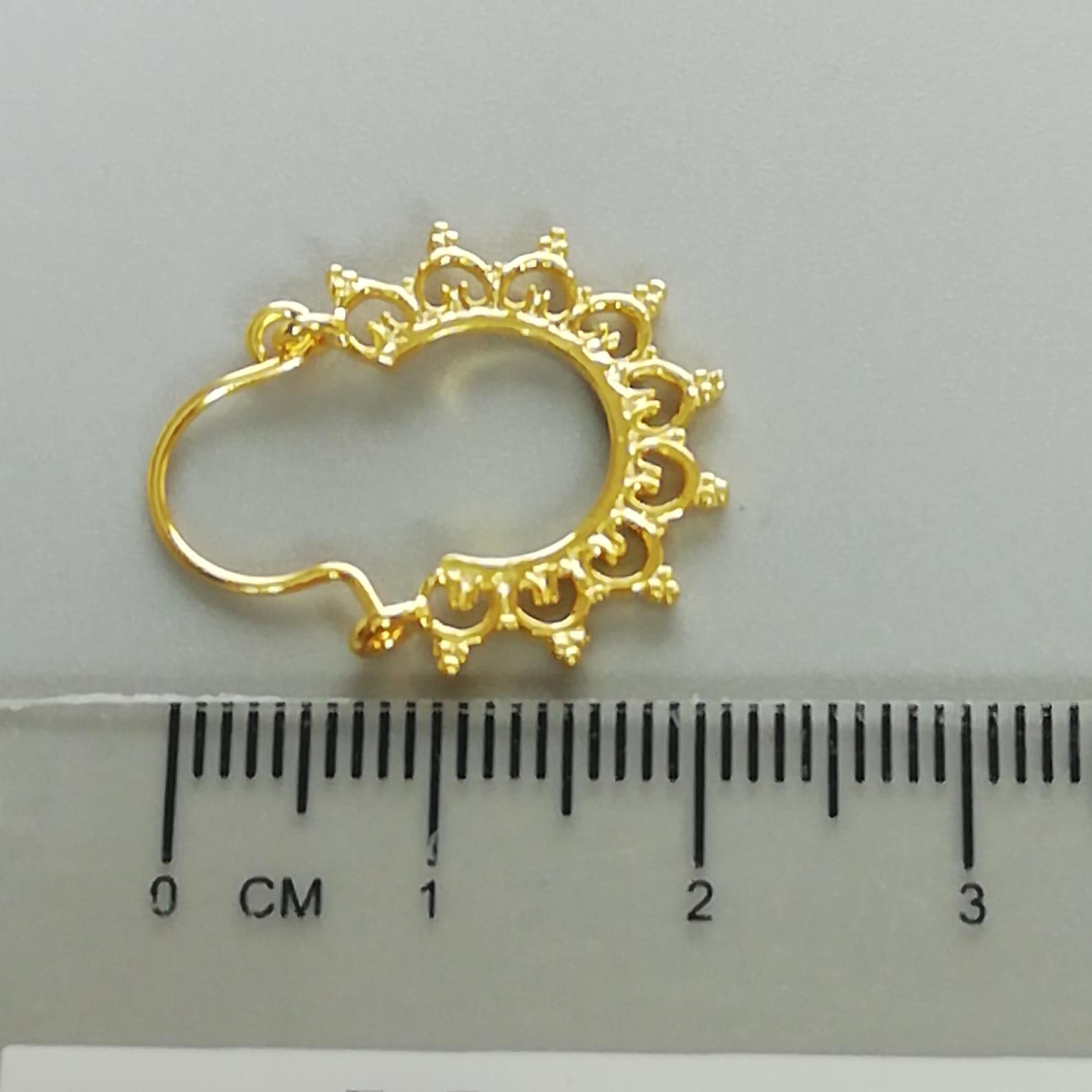 Bali gold hoops Dramatic gold hoops Gold plated hoops | Etsy