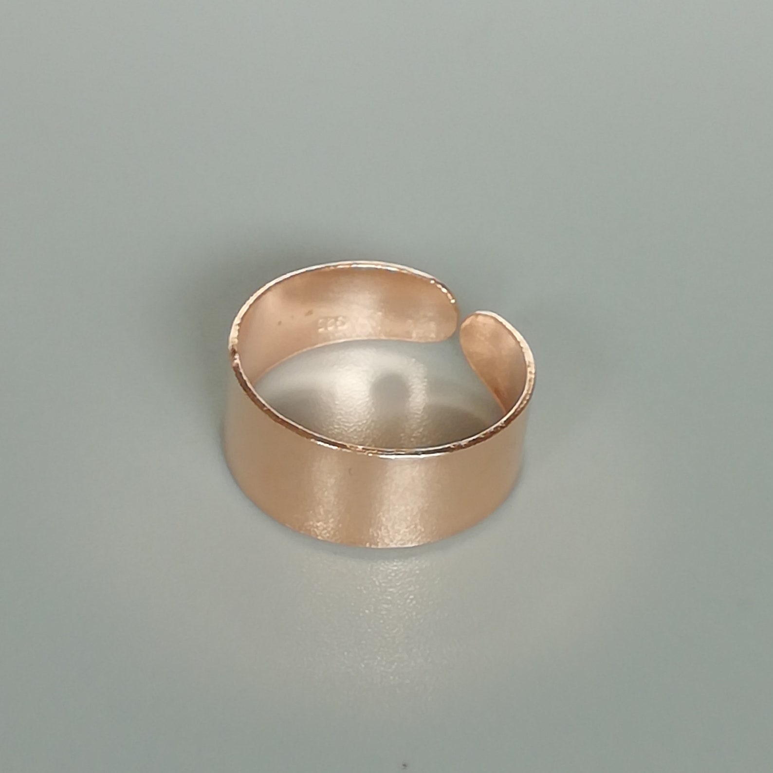 Rose Gold Toe Band | 6mm Toe Band | Minimalist Toe Ring | Pretty Toe ...