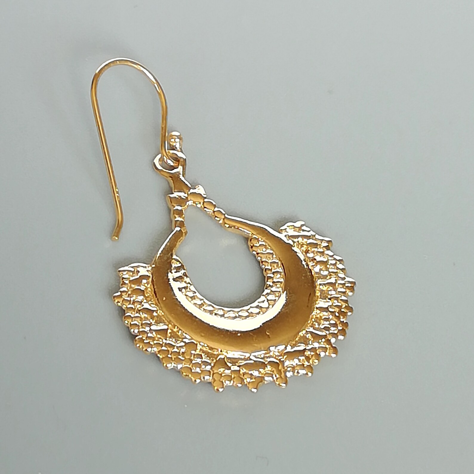 Ethnic Gold Ear Dangler Indian Earrings Gold Earrings - Etsy